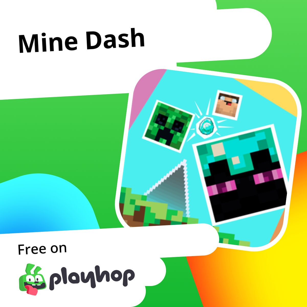 Mine Dash (by DrottyGame): Play Online For Free On Playhop
