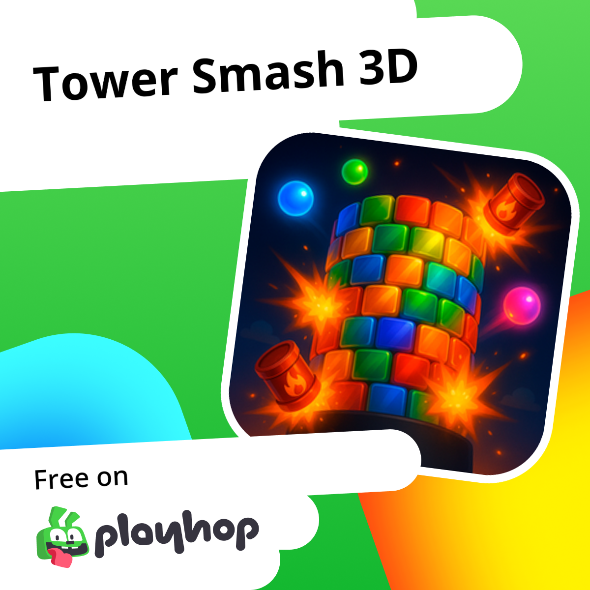 Tower Smash 3D (by k0reshov): Play Online For Free On Playhop