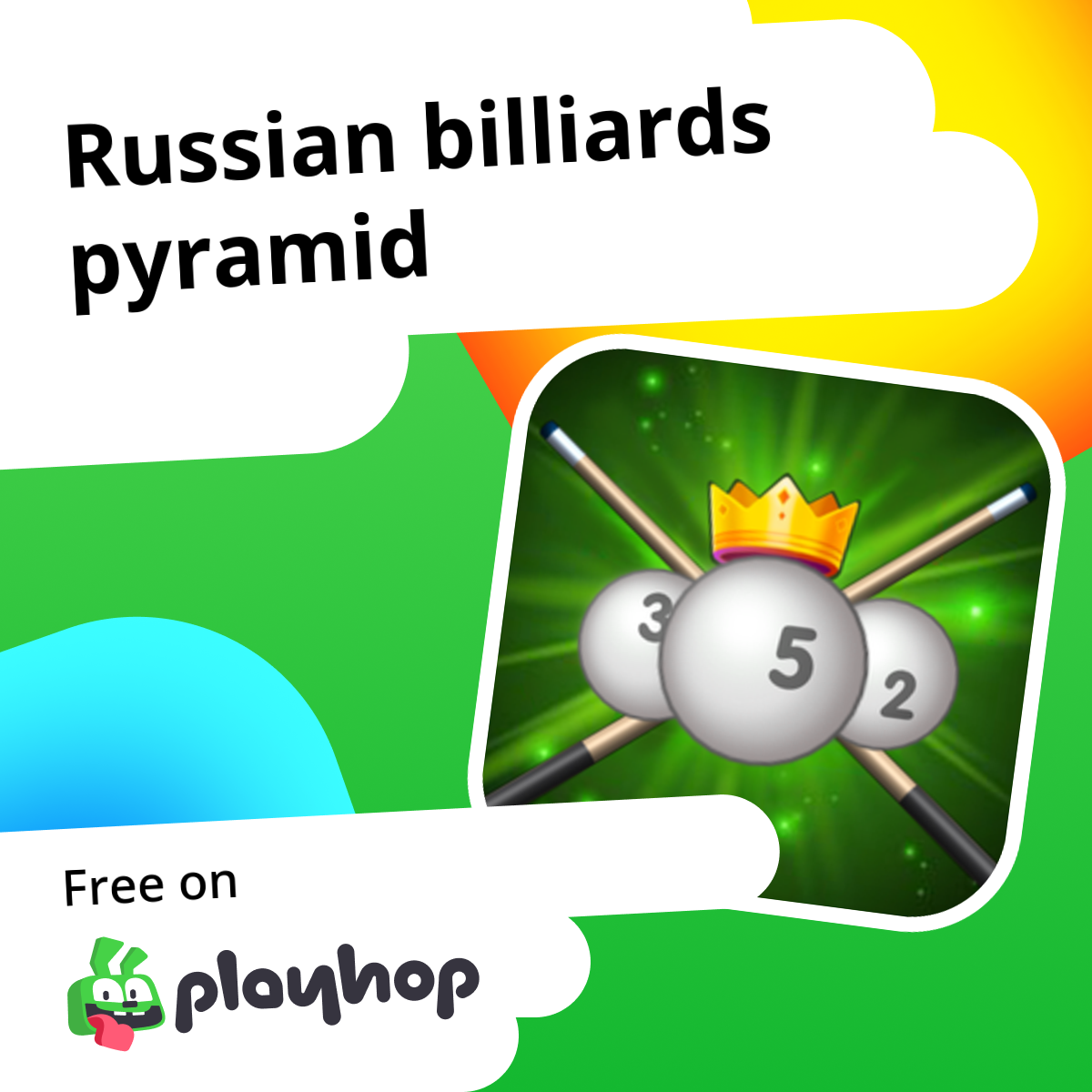 Russian billiards pyramid (by DNK Studio): Play Online For Free On Playhop