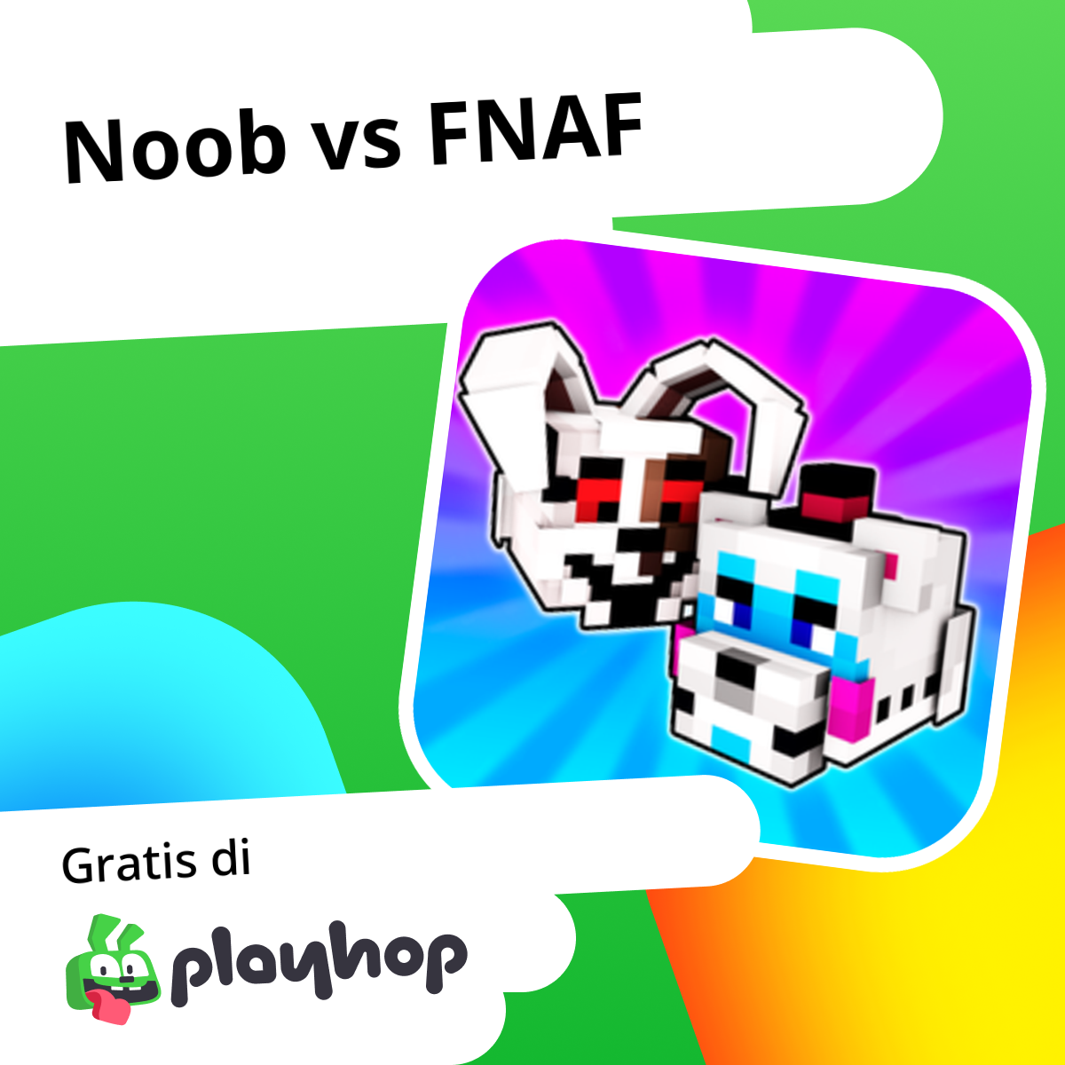 Noob vs FNAF (oleh Altata): Mainkan Online Secara Gratis Di Playhop