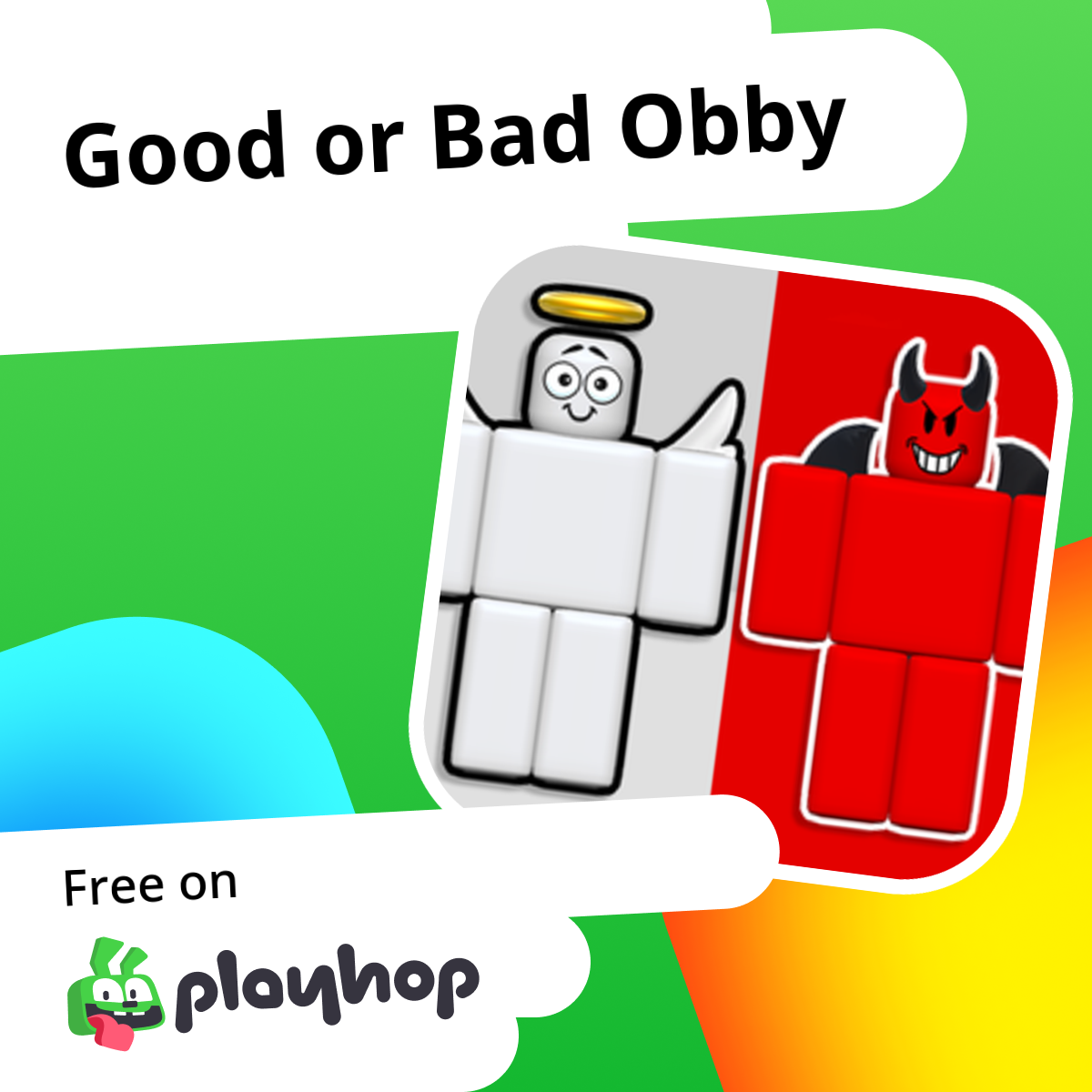 Good or Bad Obby (by syrHamster): Play Online For Free On Playhop