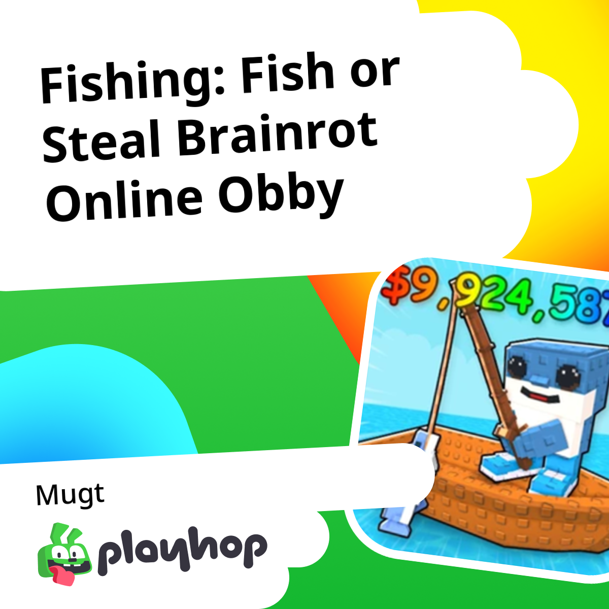 Fishing: Fish or Steal Brainrot Online Obby (iňlisçe: JurPGame ...