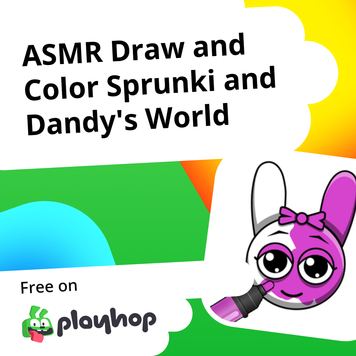 ASMR Draw and Color Sprunki and Dandy's World: Play Online For Free On ...