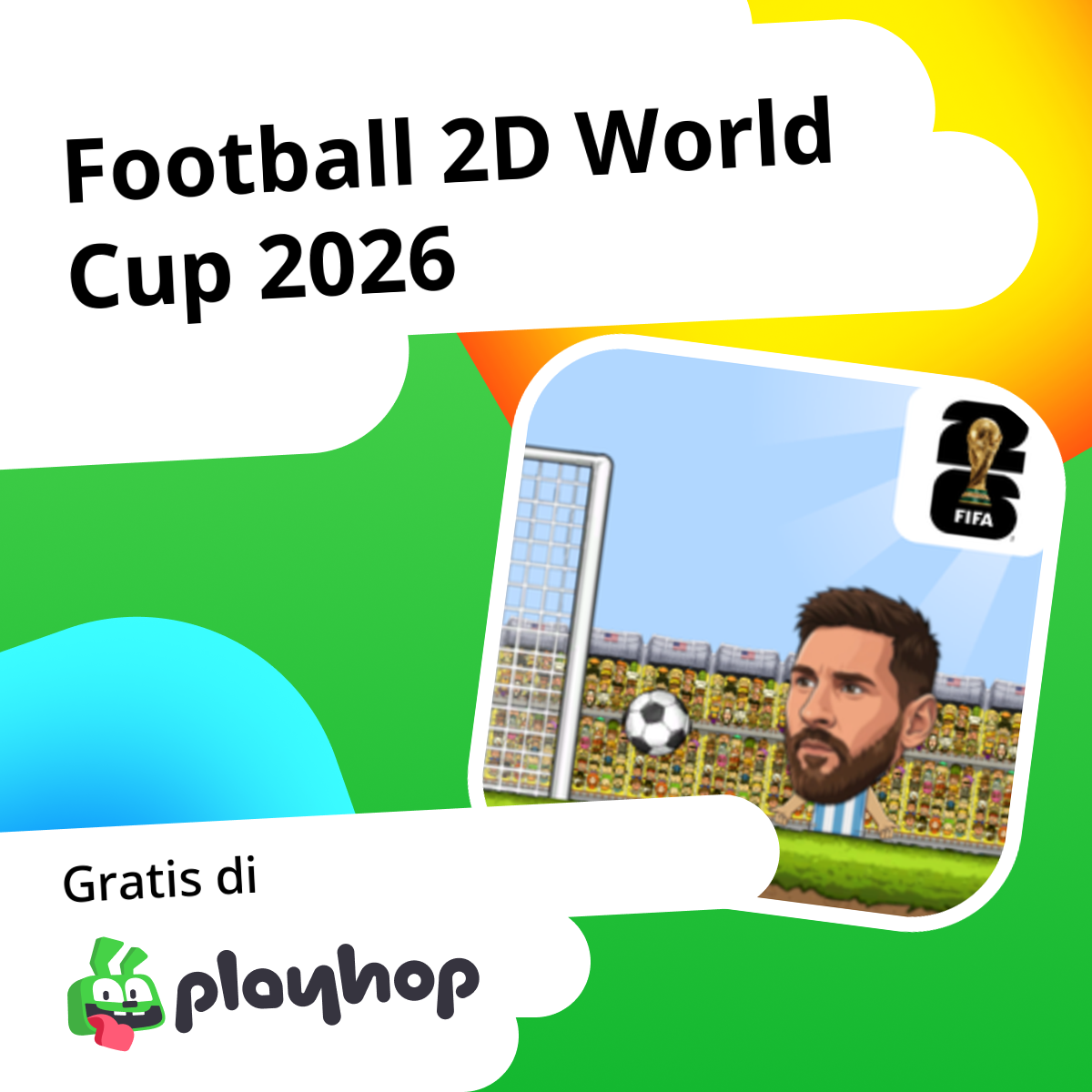 Football 2D (oleh DavdiGames): Mainkan Online Secara Gratis Di Playhop