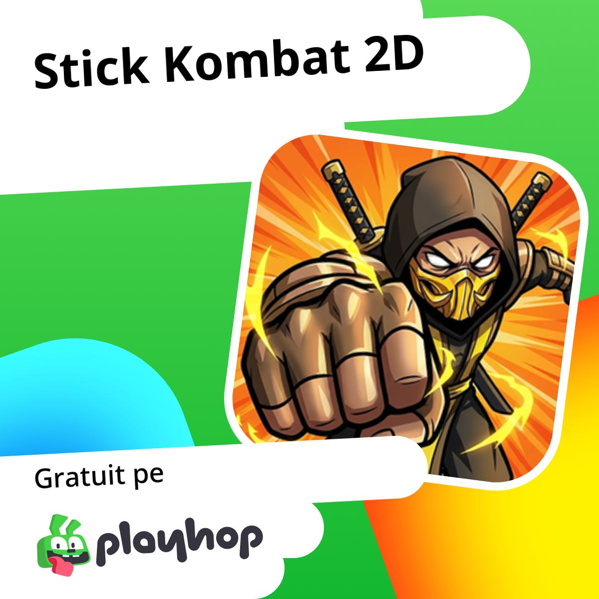 Stick Kombat 2D: Joacă Online Gratuit pe Playhop