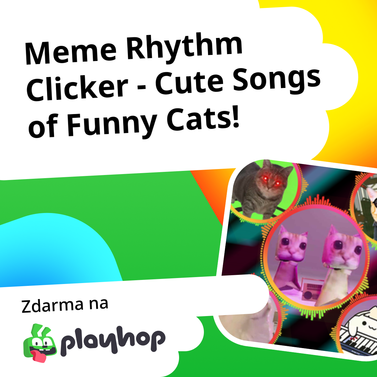 Meme Rhythm Clicker - Cute Songs of Funny Cats! (od TrickyBit): Hrajte ...