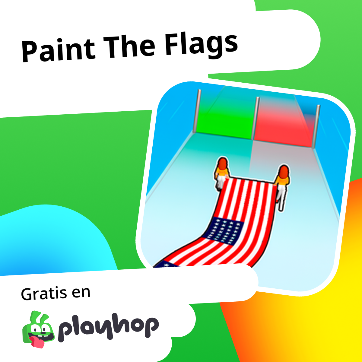 Paint The Flags (per Pocket Snake): Juega Gratis Online en Playhop