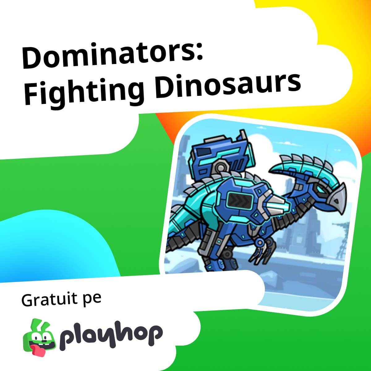 Dominators: Fighting Dinosaurs: Joacă Online Gratuit pe Playhop