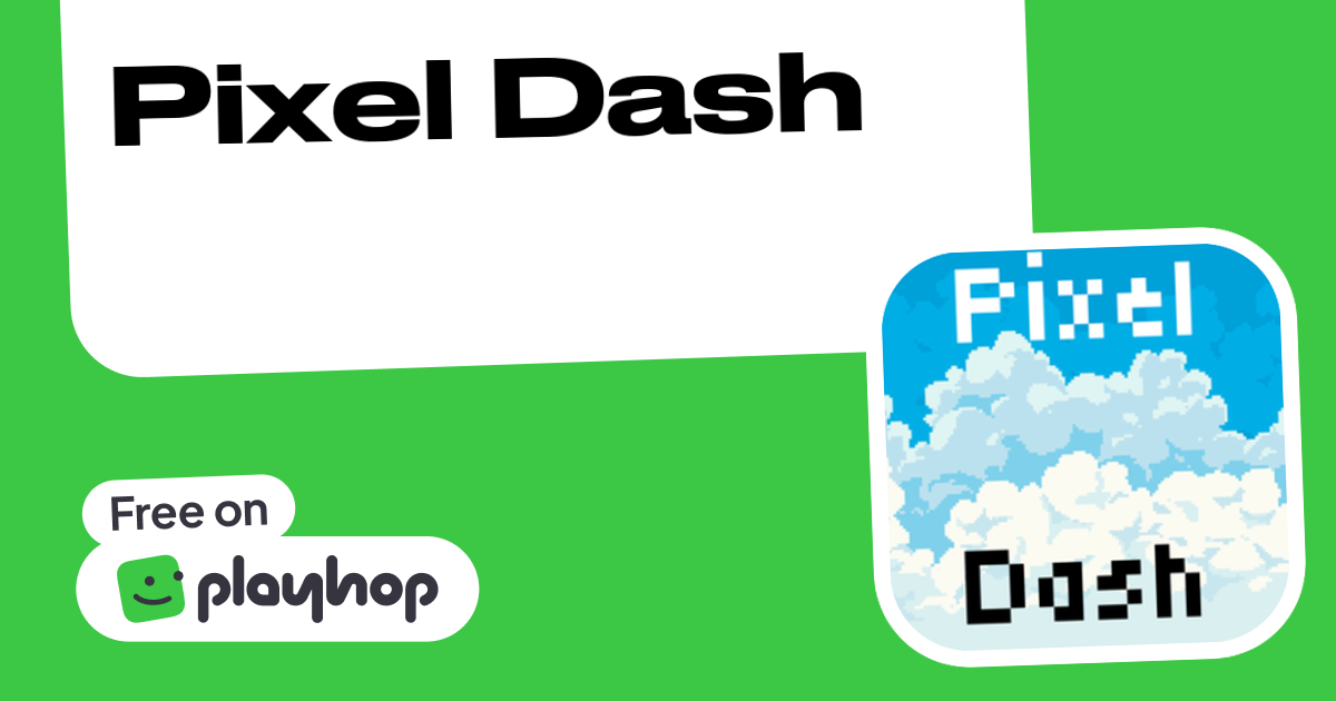 Pixel Dash (oleh BehindTheMemes): Mainkan Online Secara Gratis Di Playhop