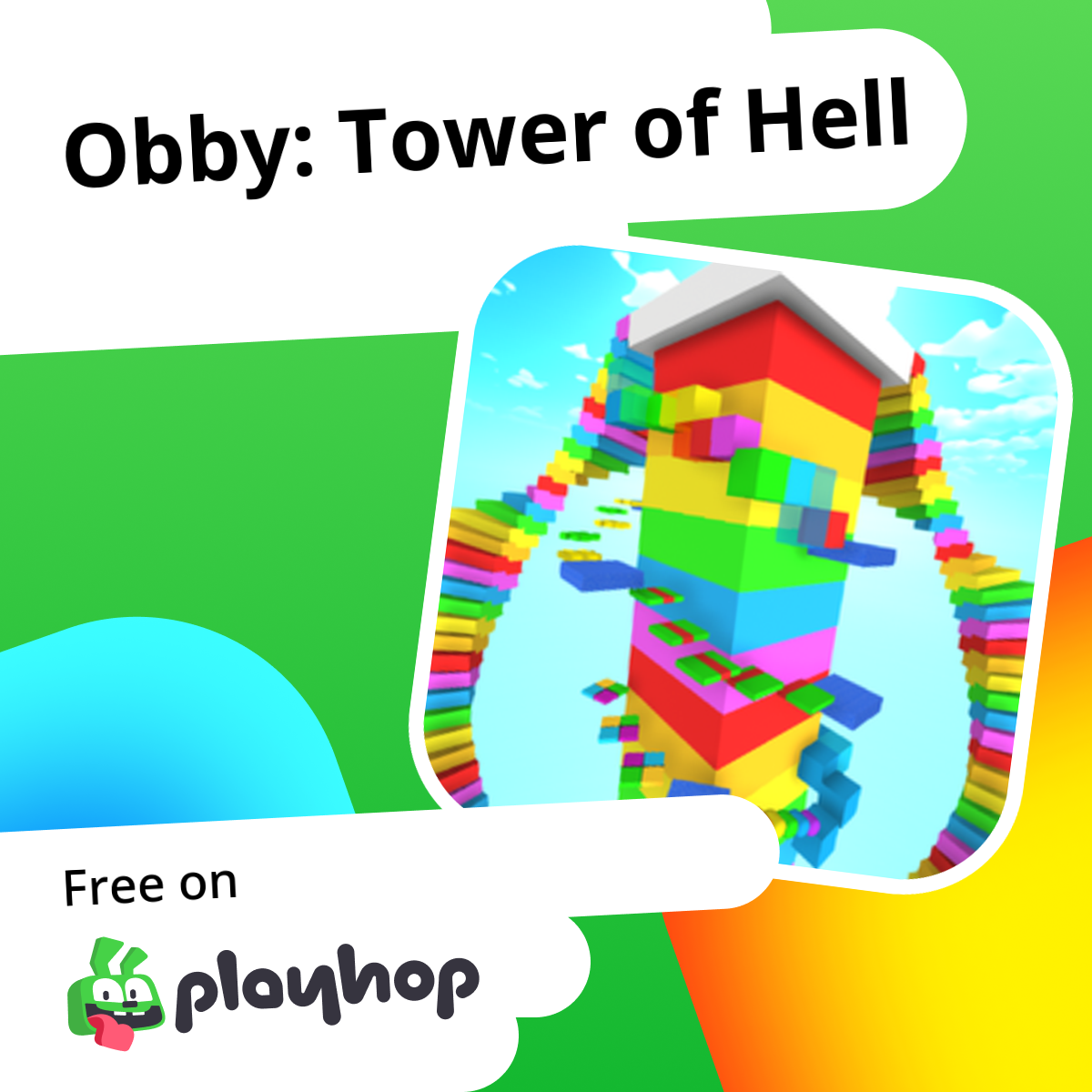 Obby: Tower of Hell (by Hamster Studio): Play Online For Free On Playhop