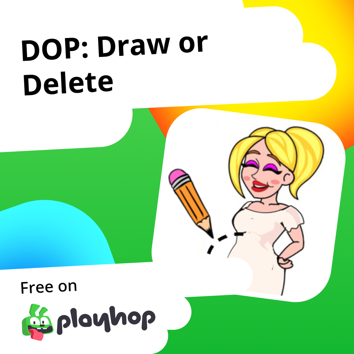 DOP: Draw or Delete (by ADELIKDEV): Play Online For Free On Playhop