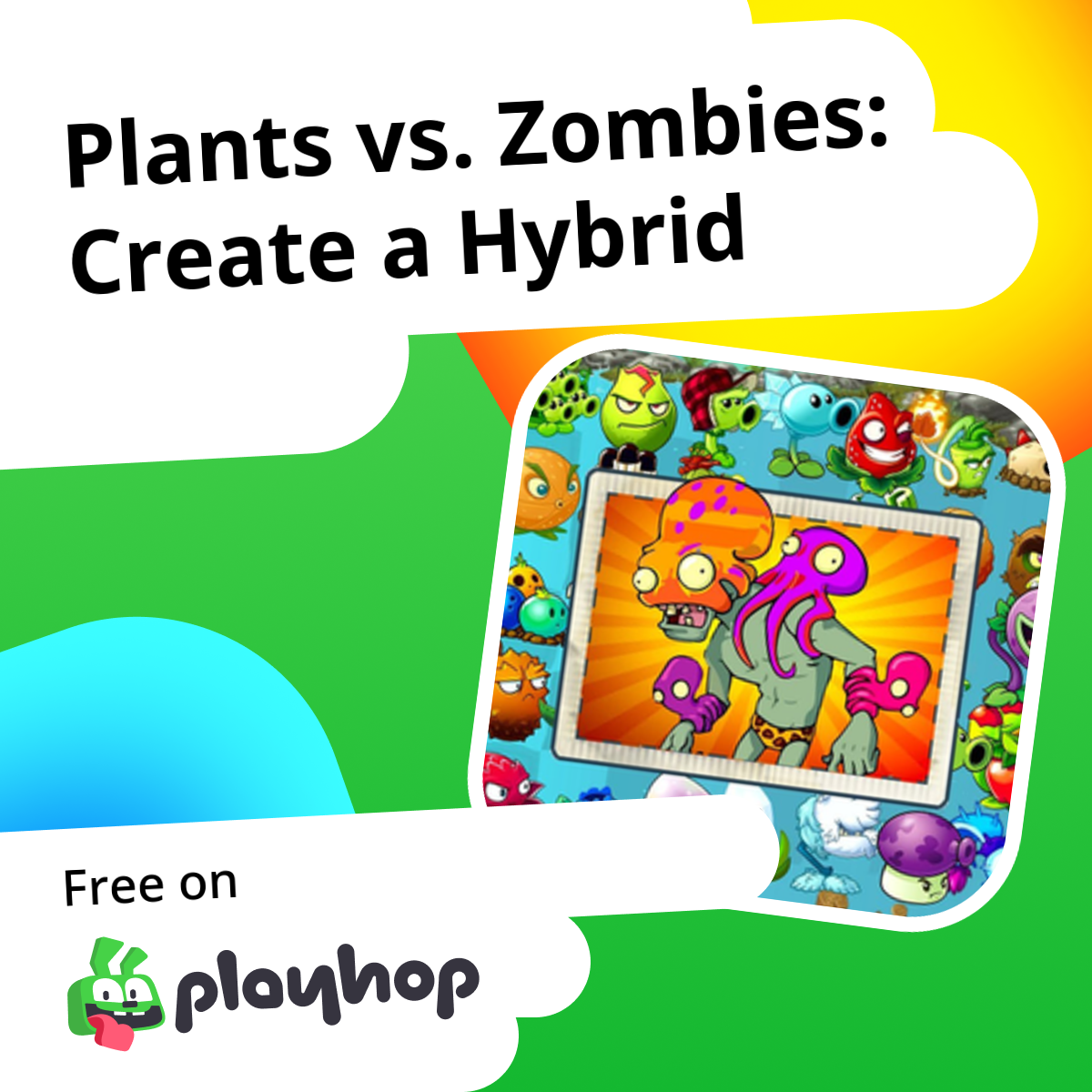 Plants vs. Zombies: Create a Hybrid (by moolappstudio): Play Online For ...