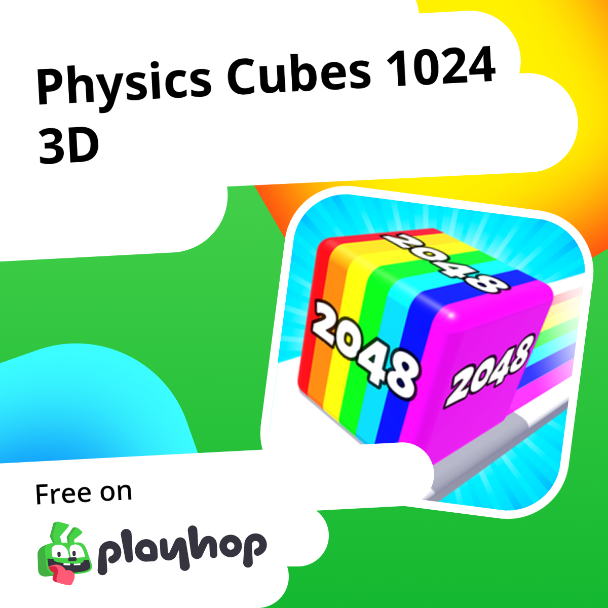 Physics Cubes 2048 3D (by Avlerm): Play Online For Free On Playhop