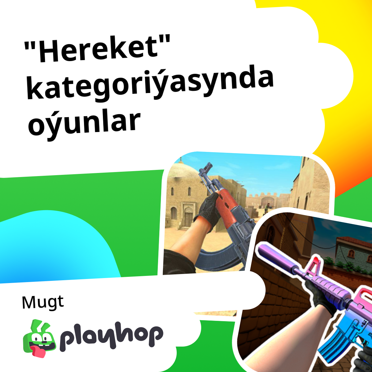 Hereket oýunlar Onlaýn: Mugt oýna Playhop