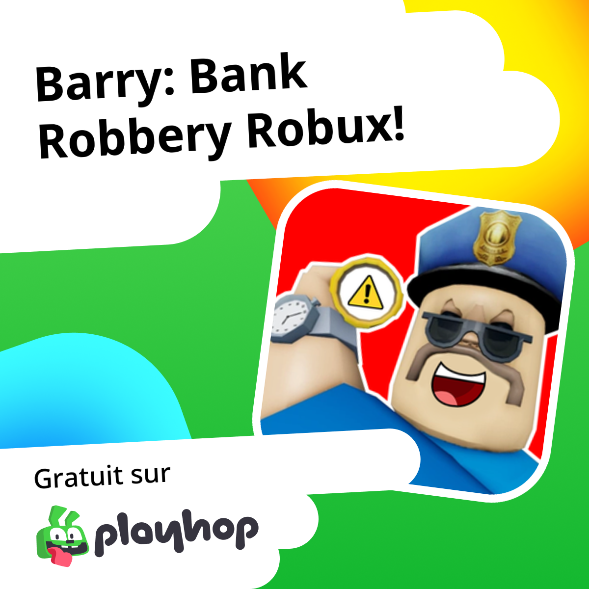 Barry: Bank Robbery Robux! (par Obseshn): Jouez En Ligne Gratuitement ...