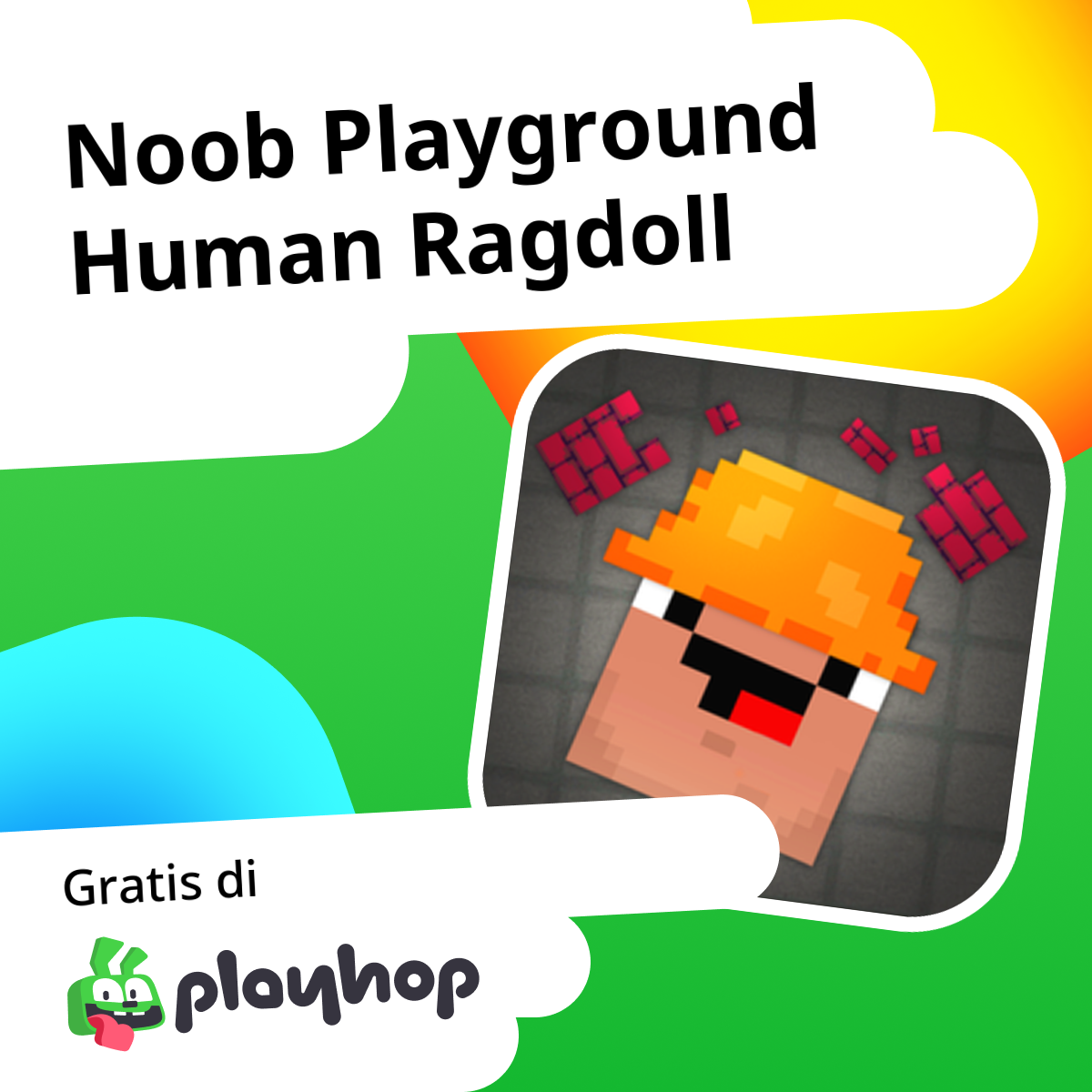 Noob Playground Human Ragdoll: Main Gratis Online di Playhop