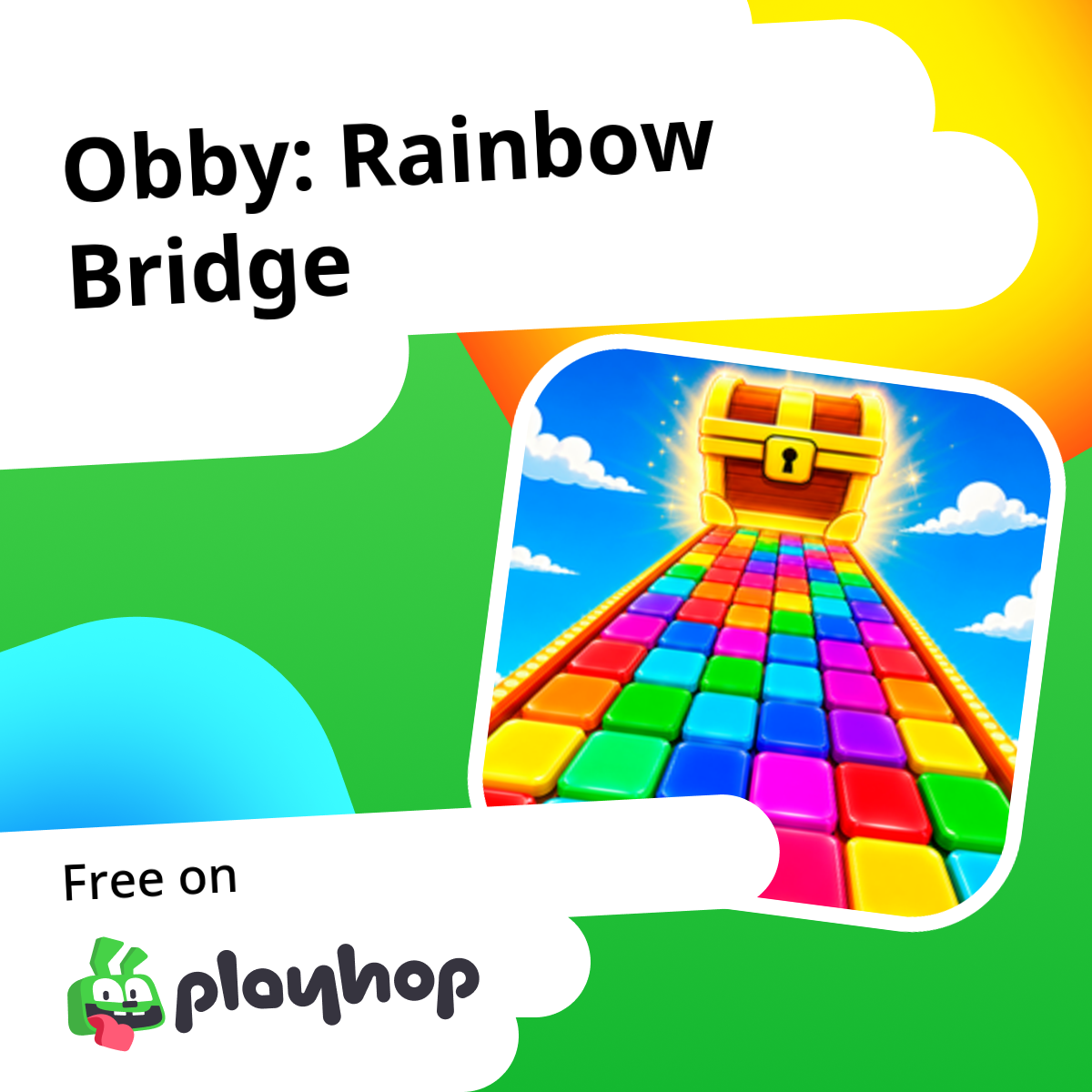 Obby: Rainbow Bridge: Play Online For Free On Playhop