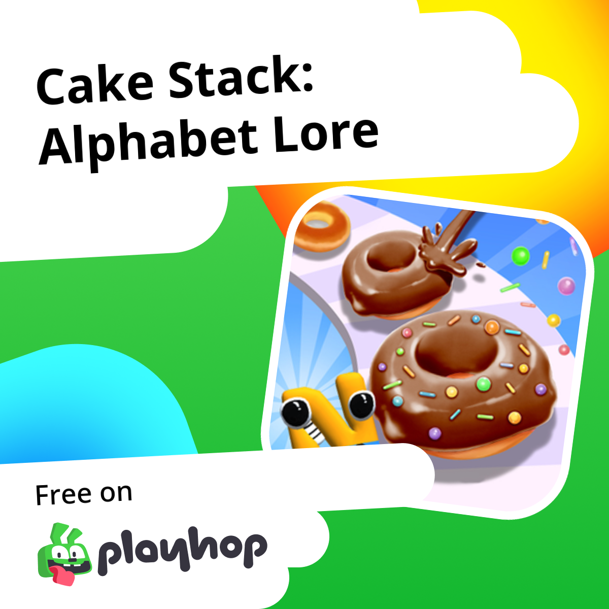 Cake Stack: Alphabet Lore (by Linder): Play Online For Free On Playhop