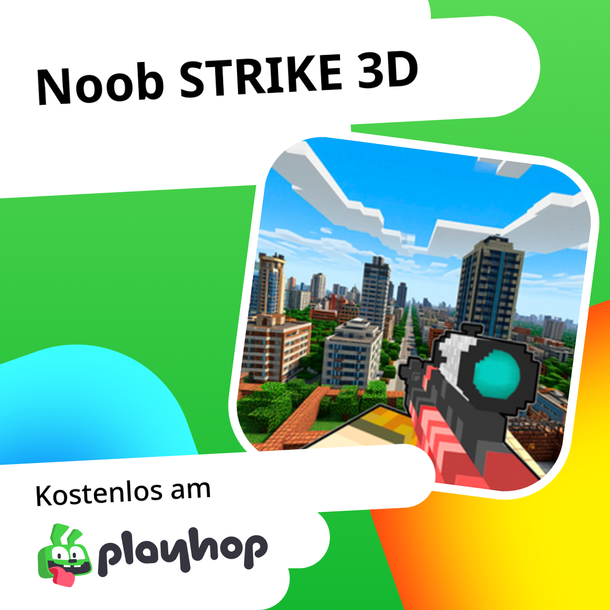 Noob SNIPER 3D (von Widle games): Spiele kostenlos online auf Playhop