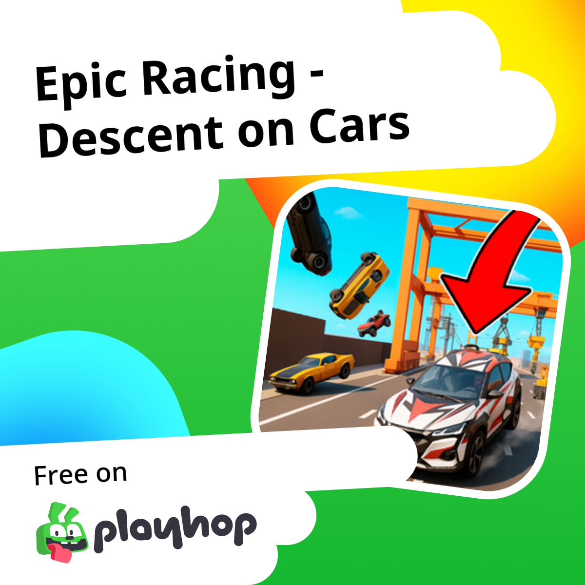 Epic Racing - Descent on Cars (by MirraGames): Play Online For Free On ...