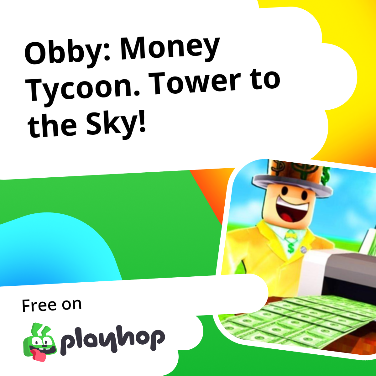 Obby: Money Tycoon. Tower to the Sky! (by Tvoi Ljubimye Igry): Play ...