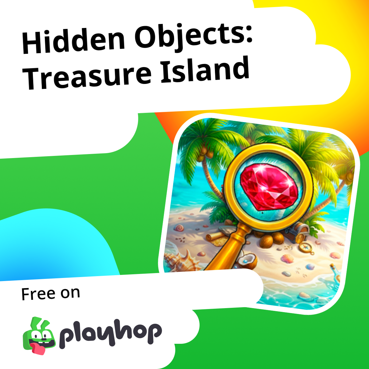 Hidden Objects: Treasure Island: Play Online For Free On Playhop