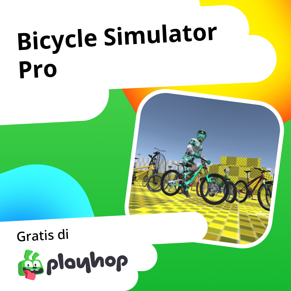 Bicycle Simulator Pro: Main Gratis Online di Playhop