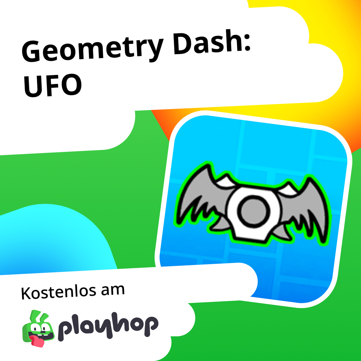 Geometry Dash: UFO: Kostenlos online spielen auf Playhop