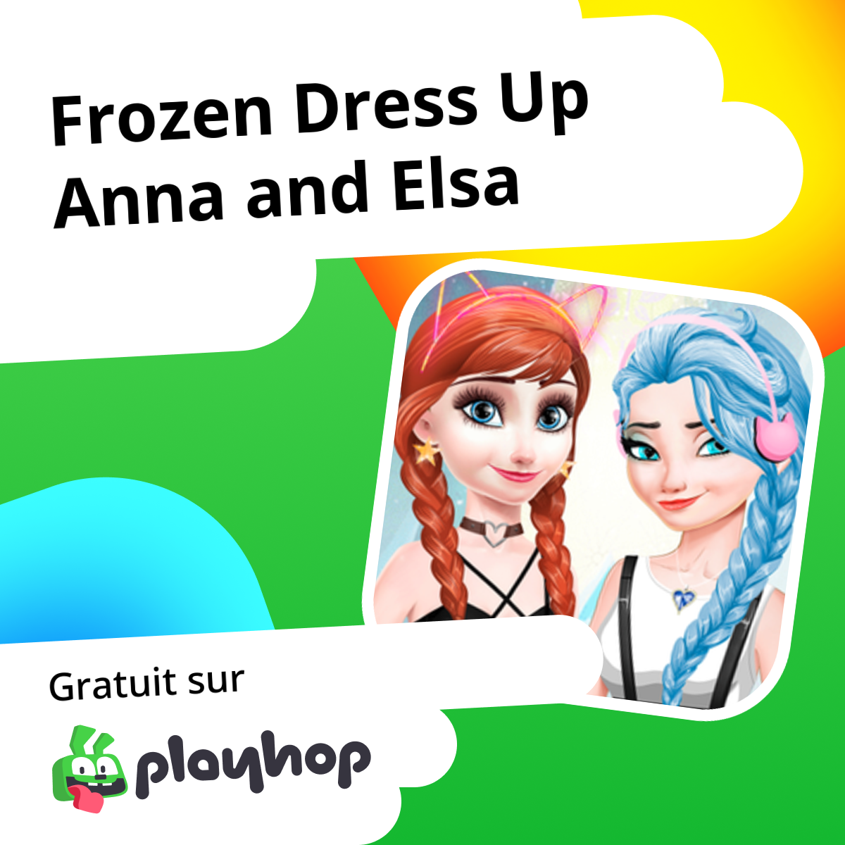 Frozen Dress Up Anna and Elsa (par Dolls Dress Up): Jouez En Ligne ...