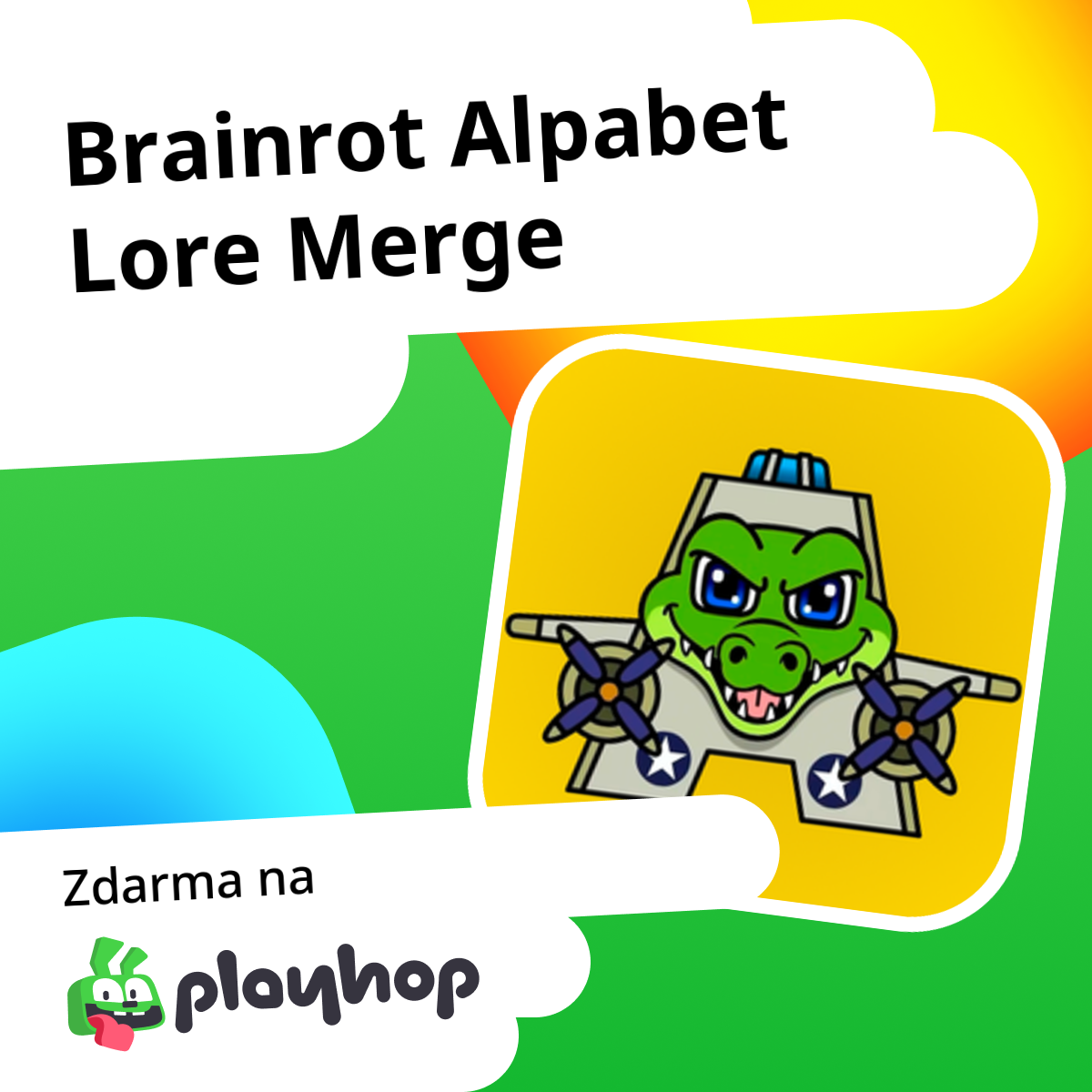 Brainrot Alpabet Lore Merge: Hrajte online zdarma na Playhop