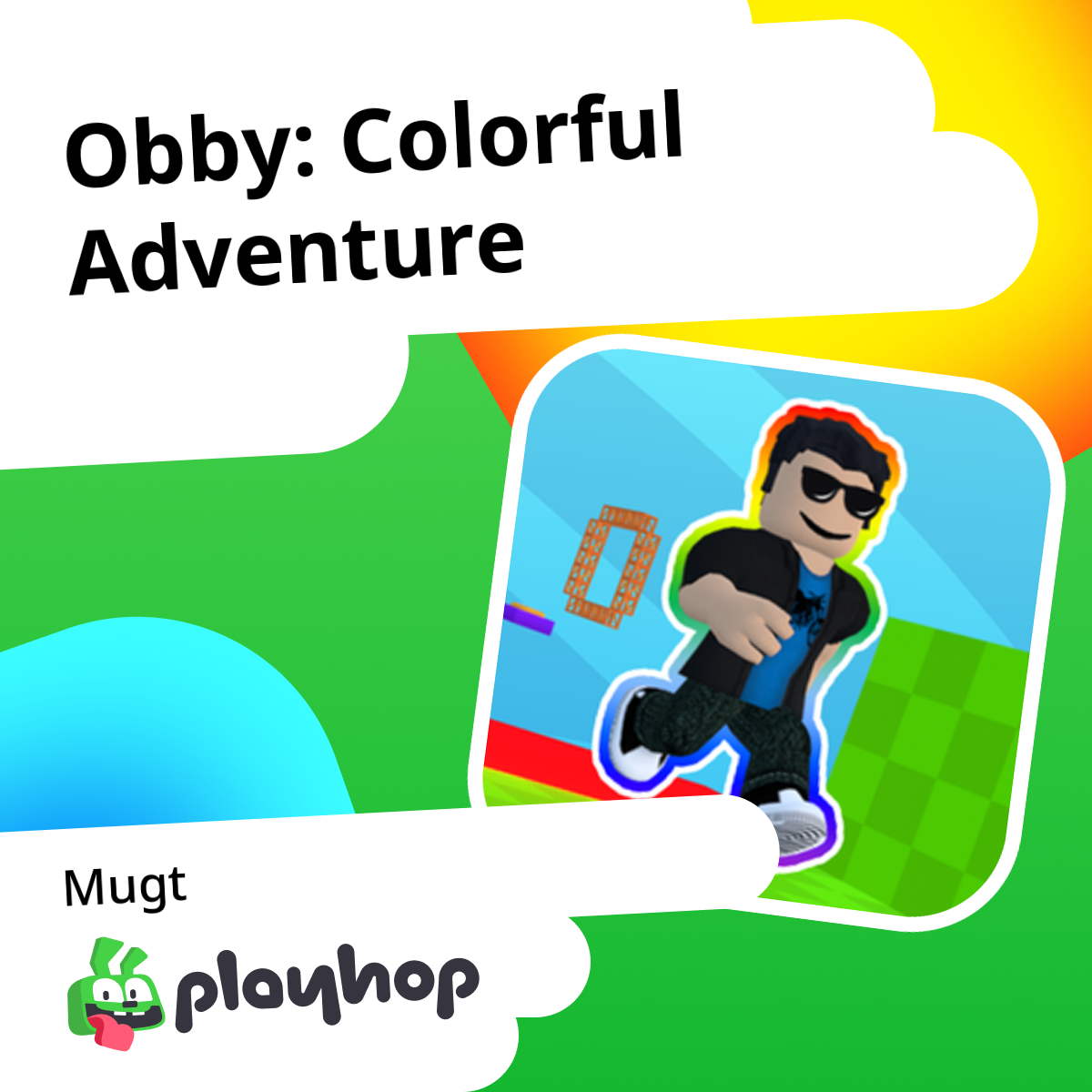 Obby: Colorful Adventure (IGnite tarapyndan): Playhop On Onlaýn mugt oýna