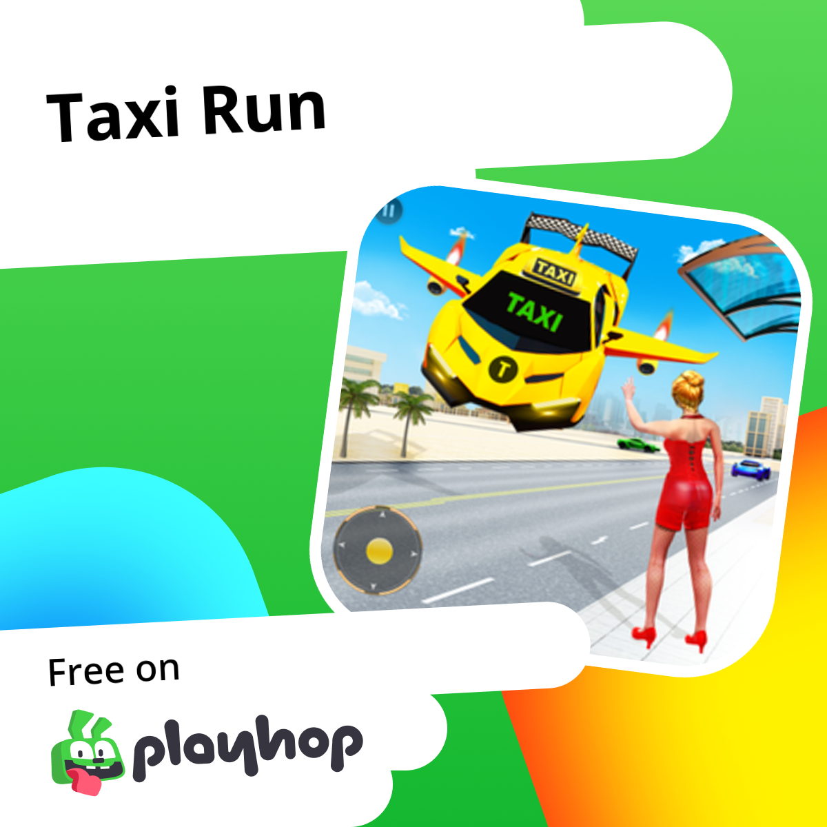 Taxi Run (توسط Boaditech): بازی آنلاین به صورت رایگان در Playhop