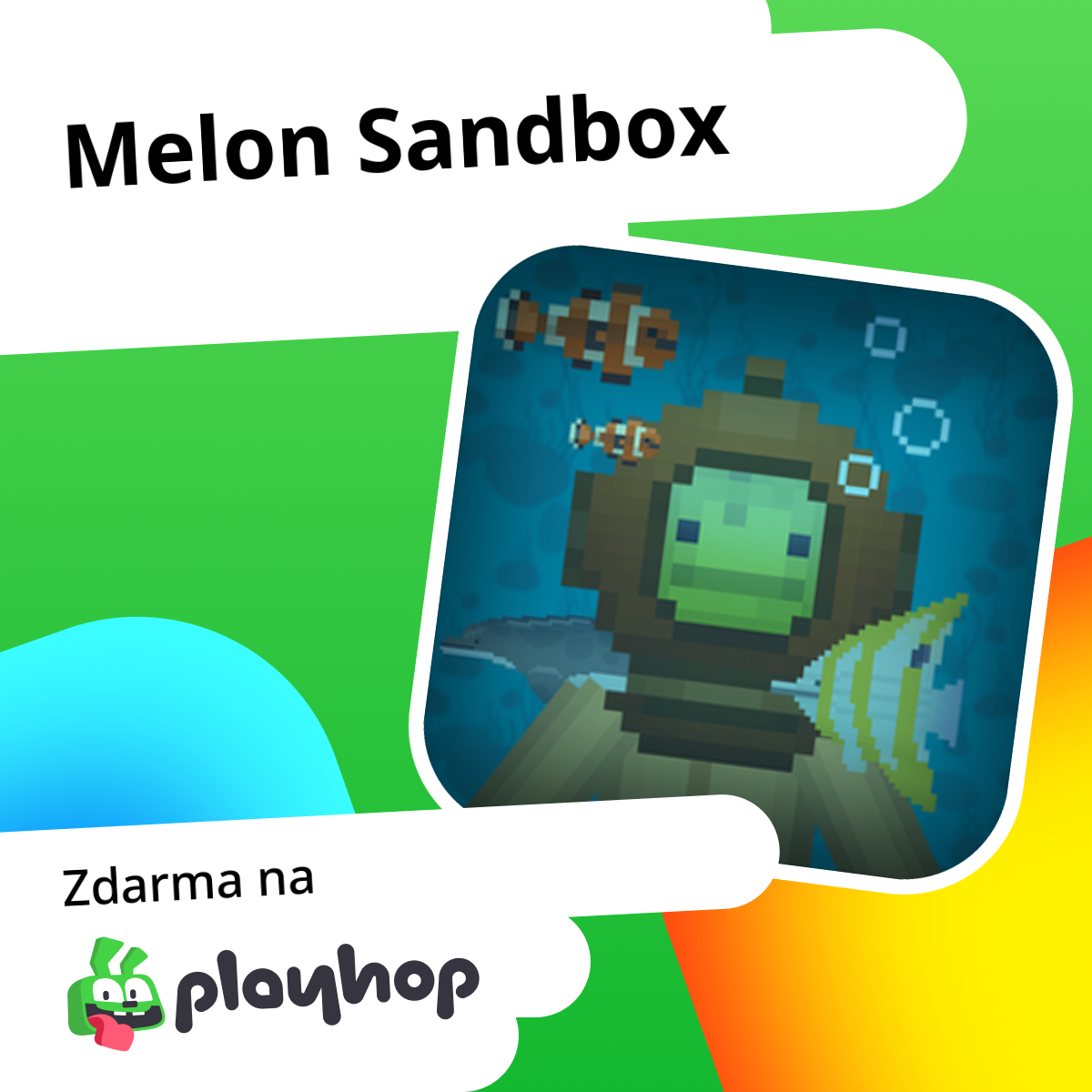 Melon Sandbox (od DUCKY LTD): Hrajte online zdarma na Playhop
