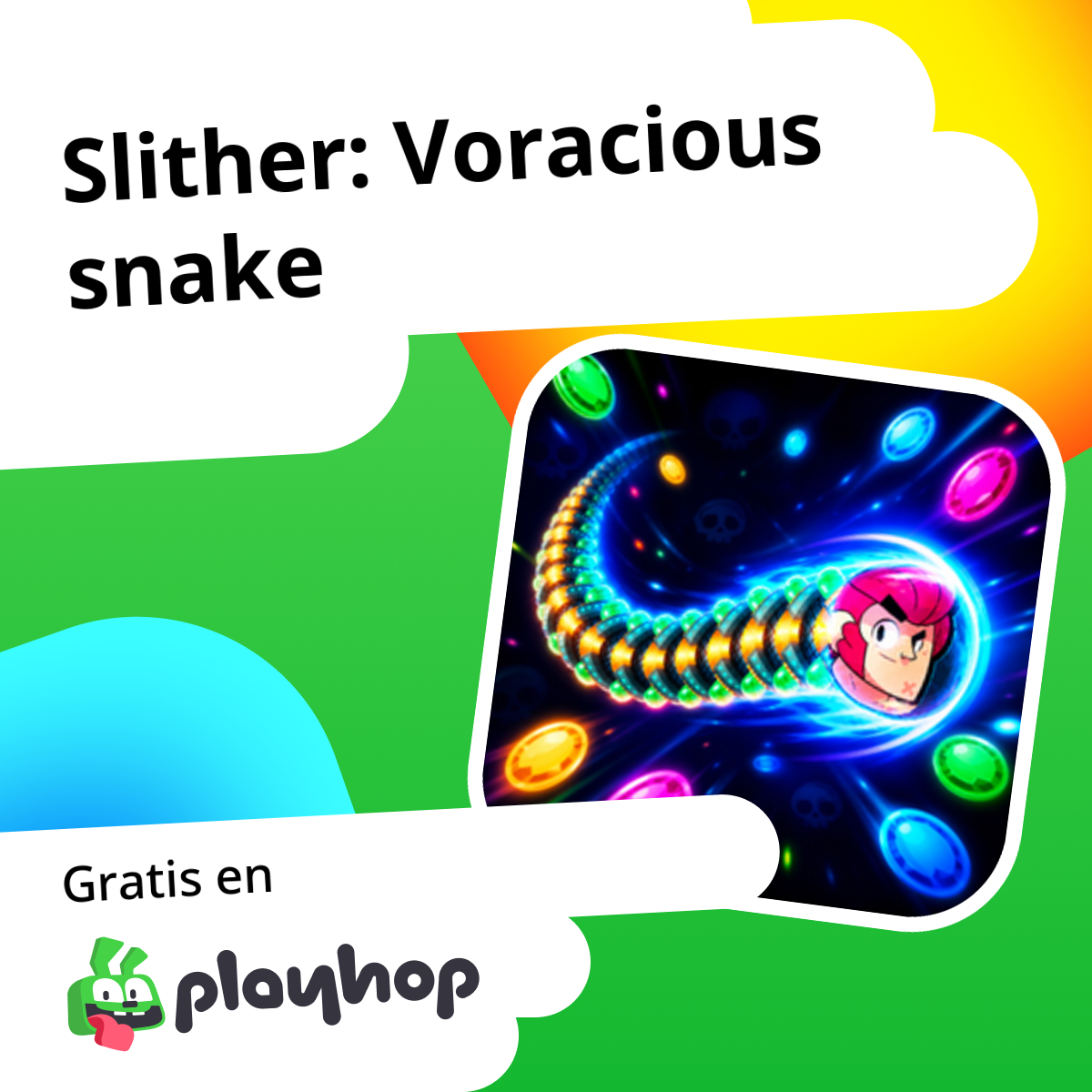 Slither: Voracious snake: Juega en línea gratis en Playhop