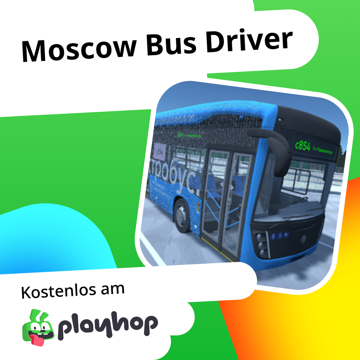 Moscow Bus Driver (von alexkab): Spiele kostenlos online auf Playhop