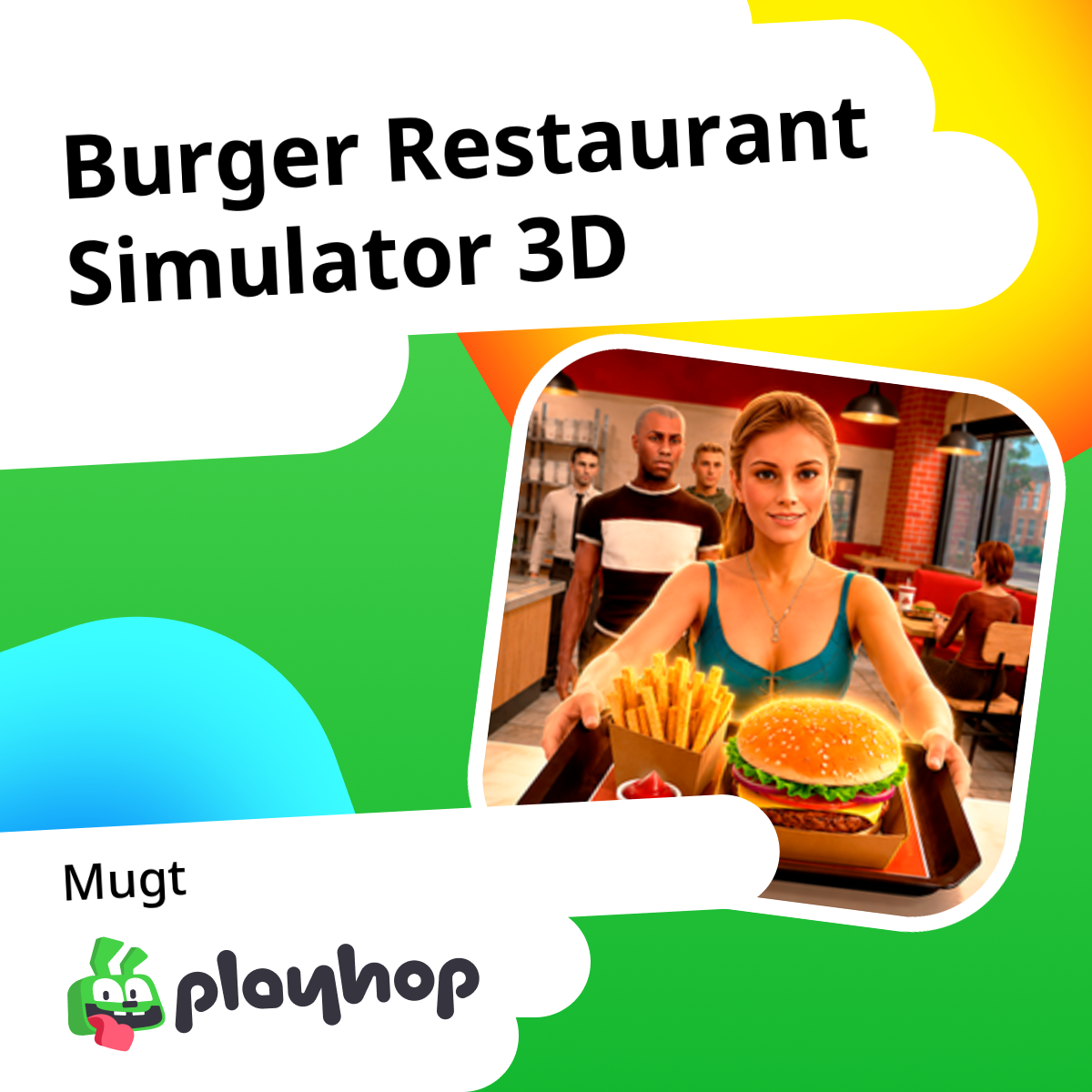 Burger Restaurant Simulator 3D (MirraGames tarapyndan): Playhop On ...