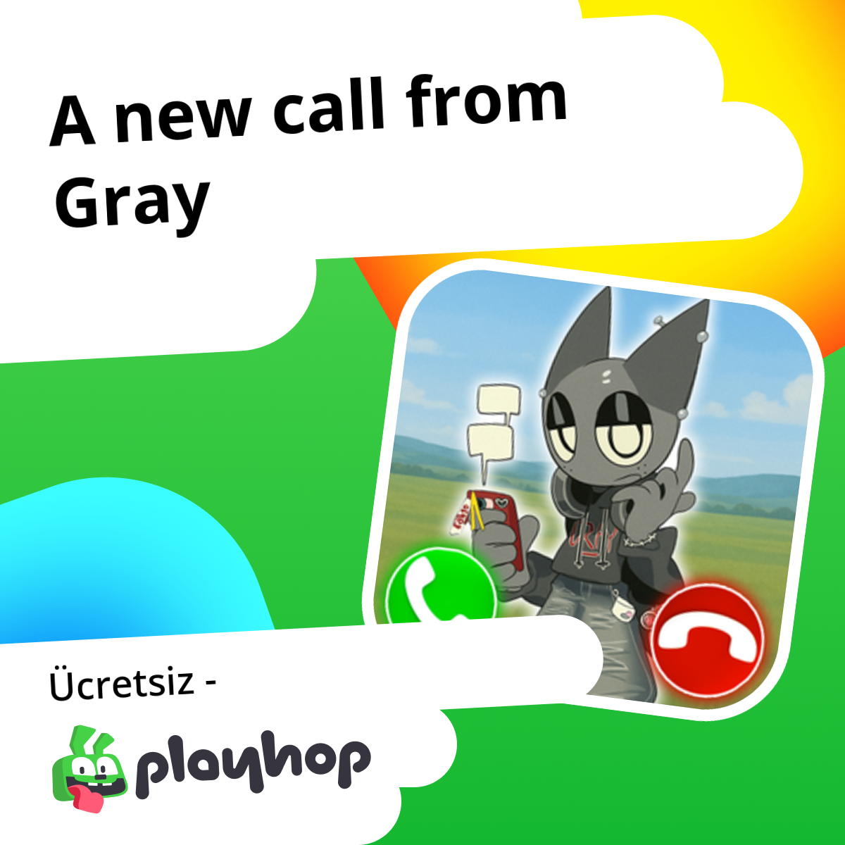 A new call from Gray (Ovosch gejms geliştiricisinden): Playhop ...
