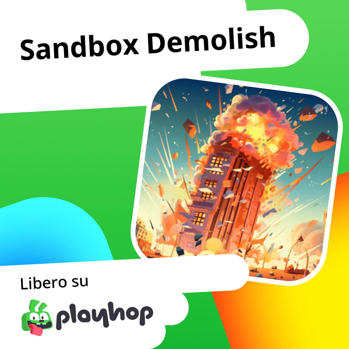 Sandbox Demolish: Gioca Gratis Online su Playhop