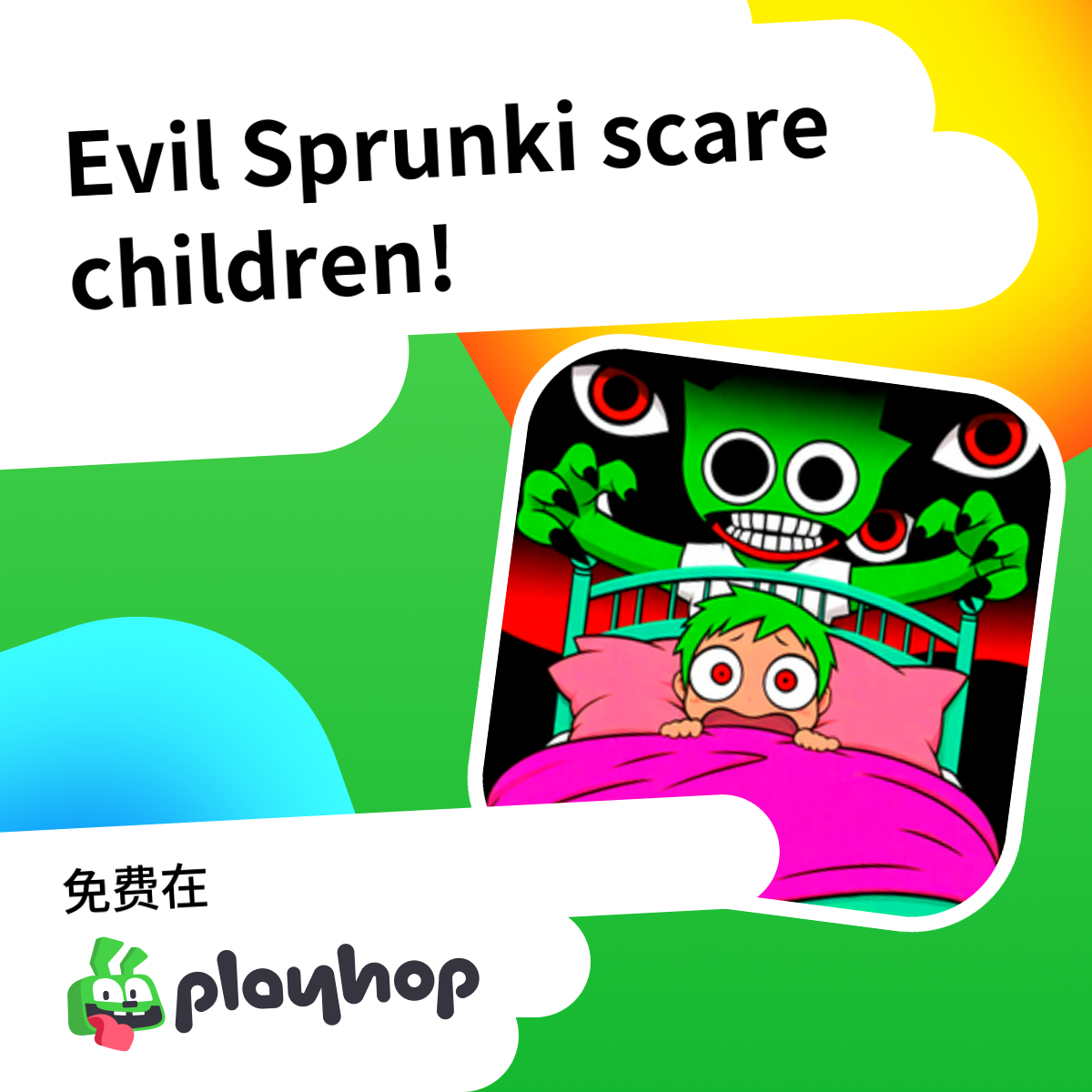 Evil Sprunki scare children! (由 Atlas of Games): 在 Playhop 上免费在线玩