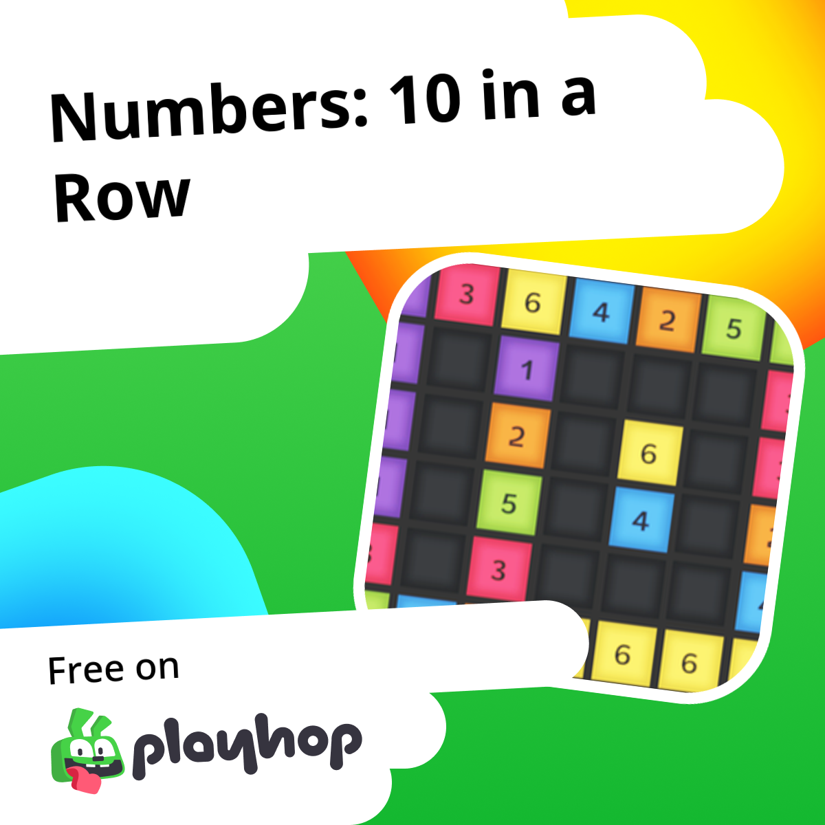 Numbers: 10 in a Row (by Mirror Echo): Play Online For Free On Playhop