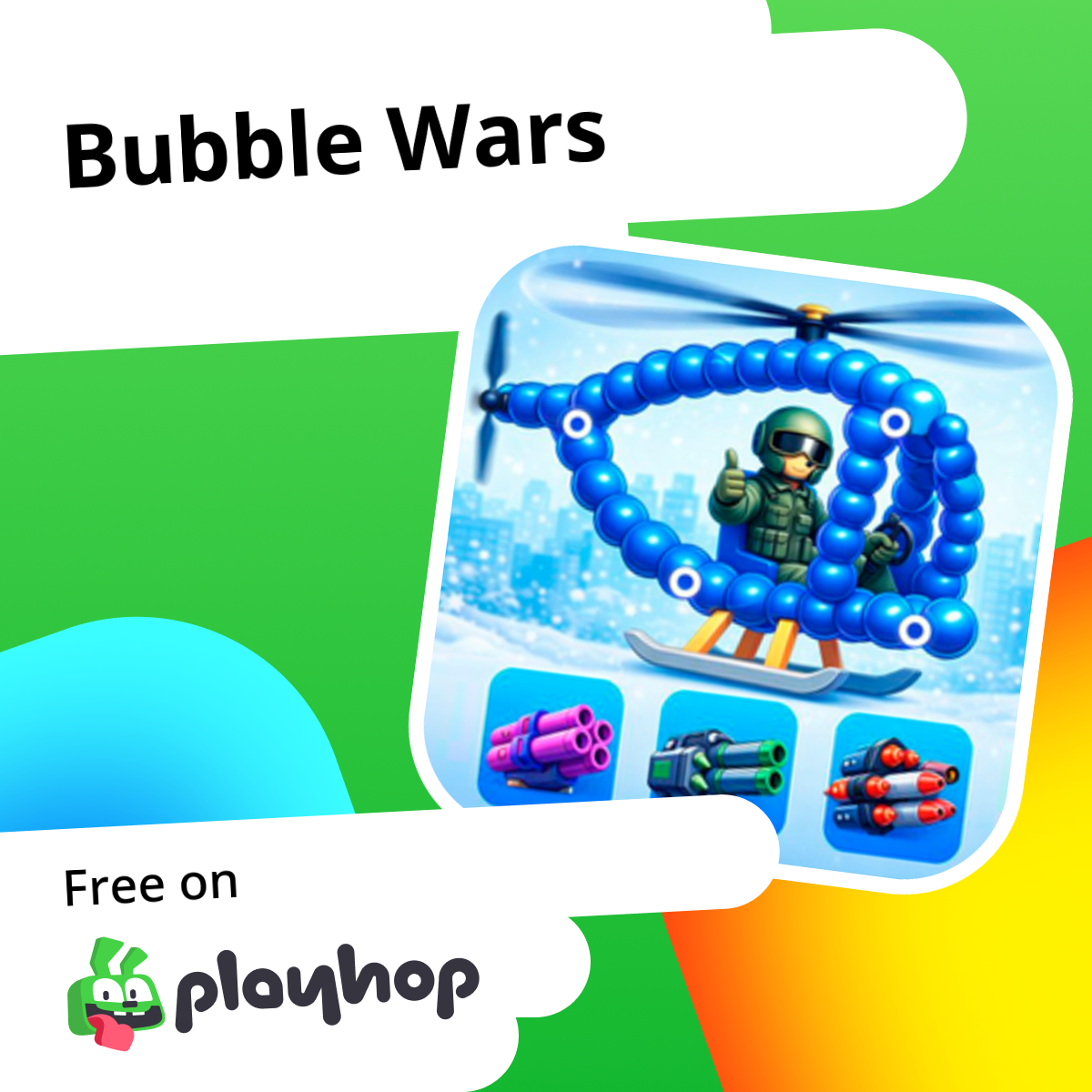 Bubble Wars (by White Light Company): Play Online For Free On Playhop