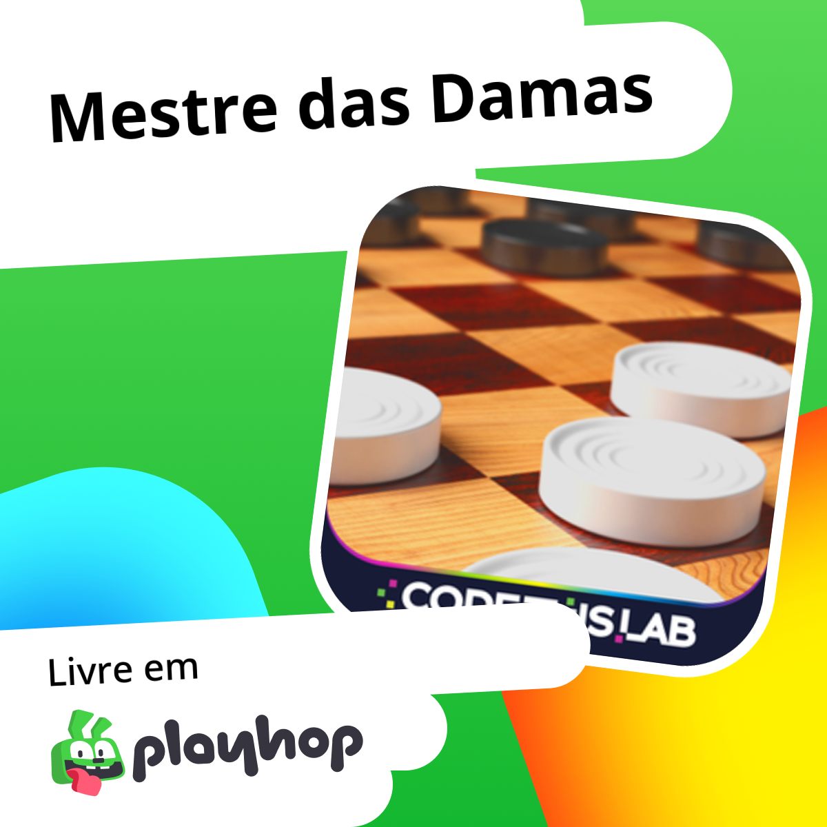 Mestre das Damas (por CodeThisLab): Jogue Online Gratuitamente Em Playhop