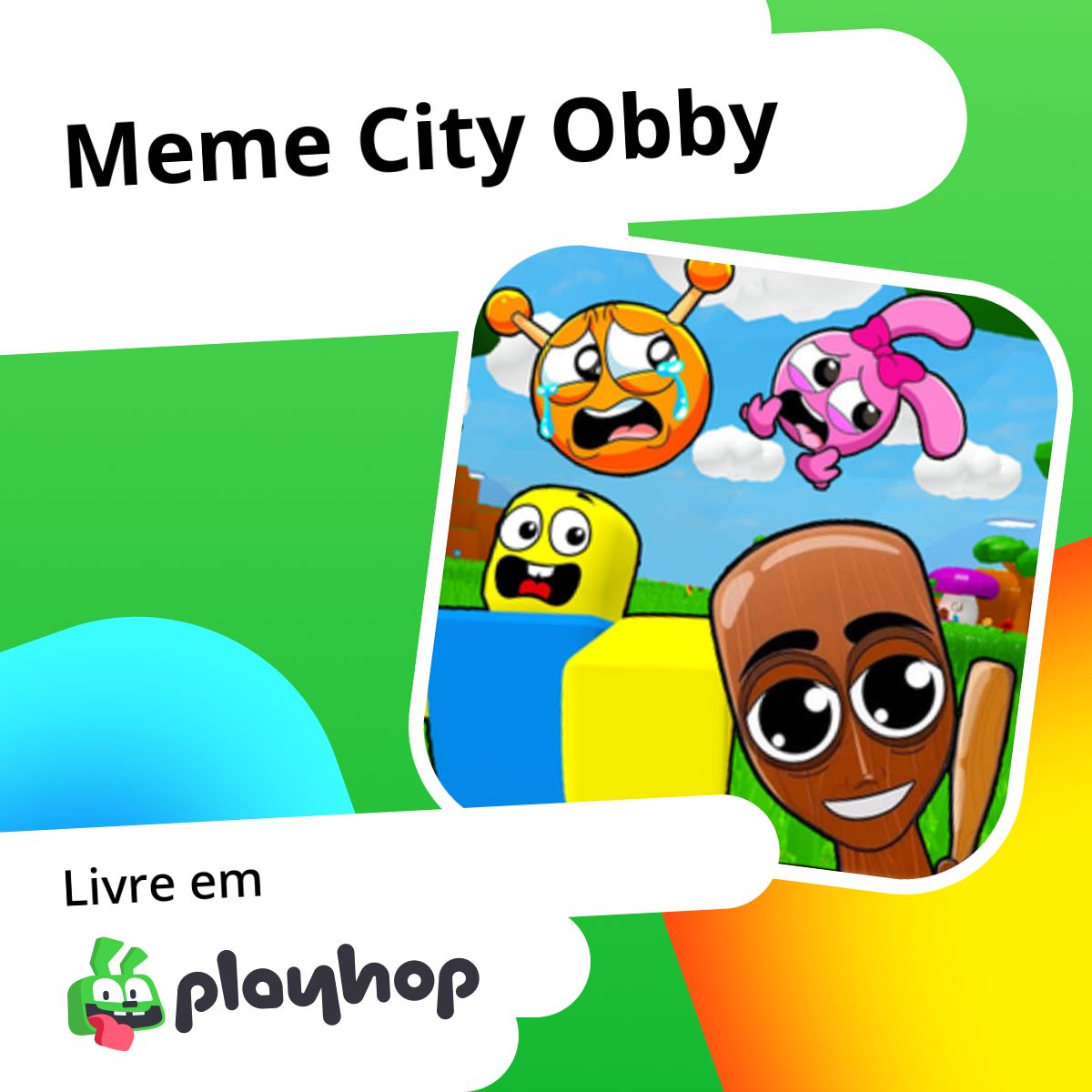 Meme City Obby (por CosmoDev): Jogue Online Gratuitamente Em Playhop