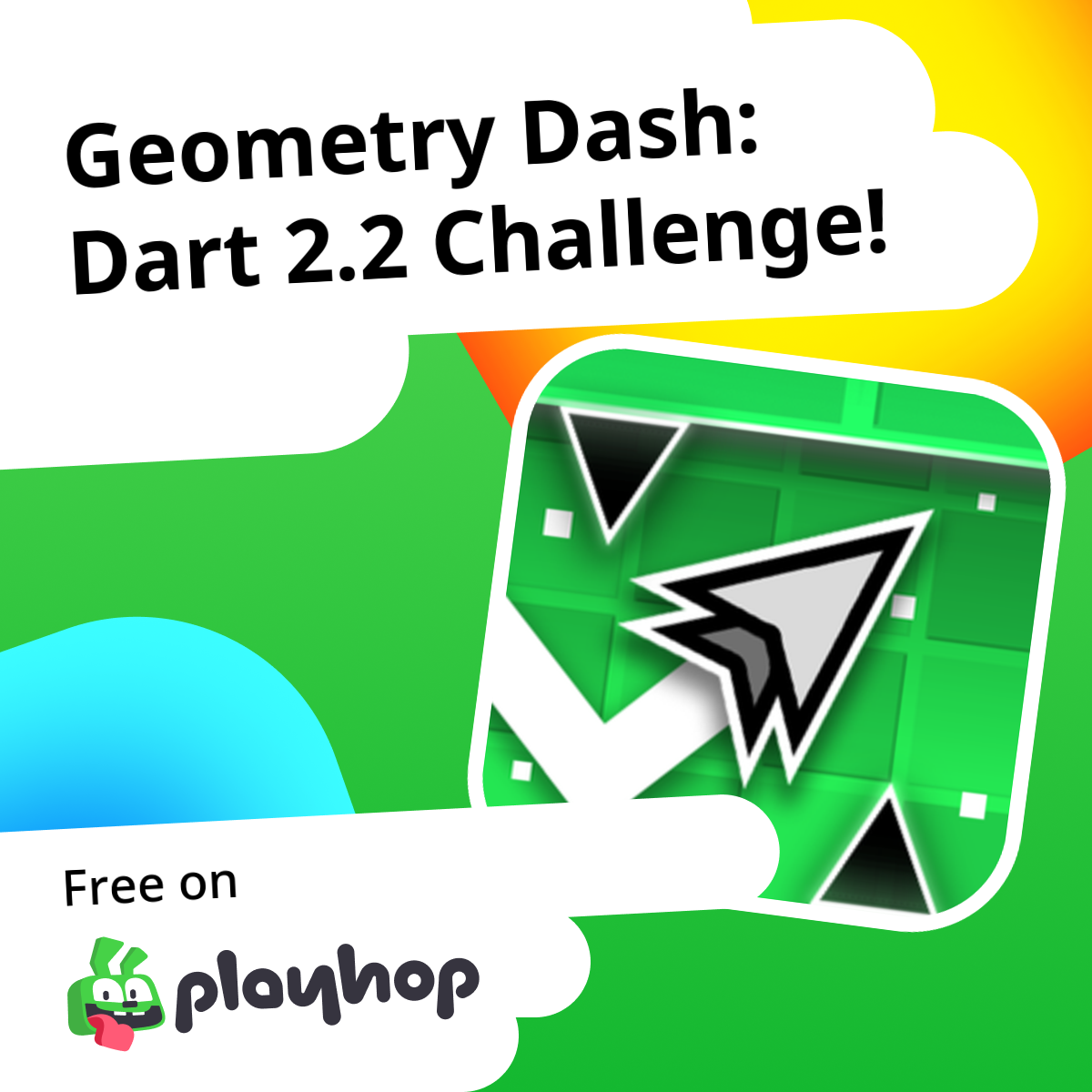Geometry Dash: Dart 2.2 Challenge! (by MK Production): Play Online For Free On Playhop