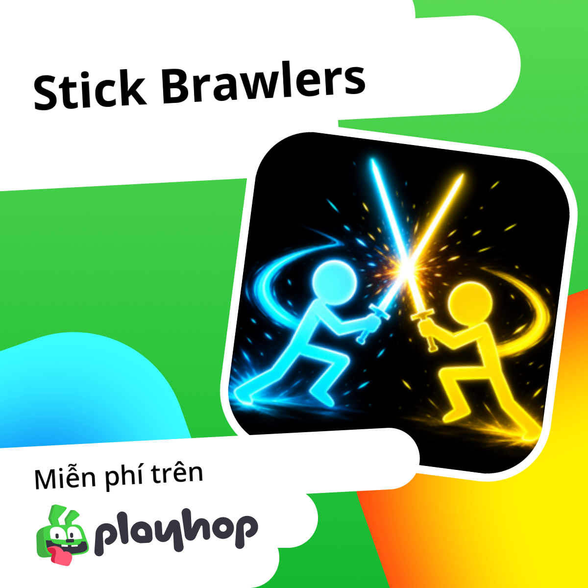 Stick Brawlers: Chơi trực tuyến miễn phí trên Playhop