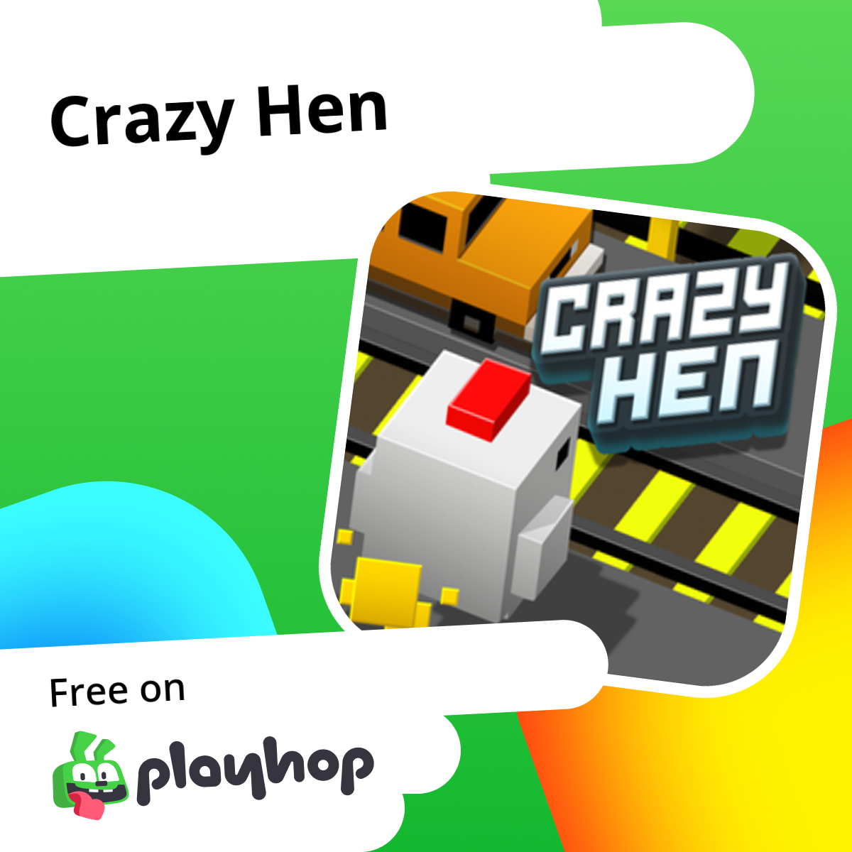 Crazy Hen (توسط Famobi-Dev): بازی آنلاین به صورت رایگان در Playhop