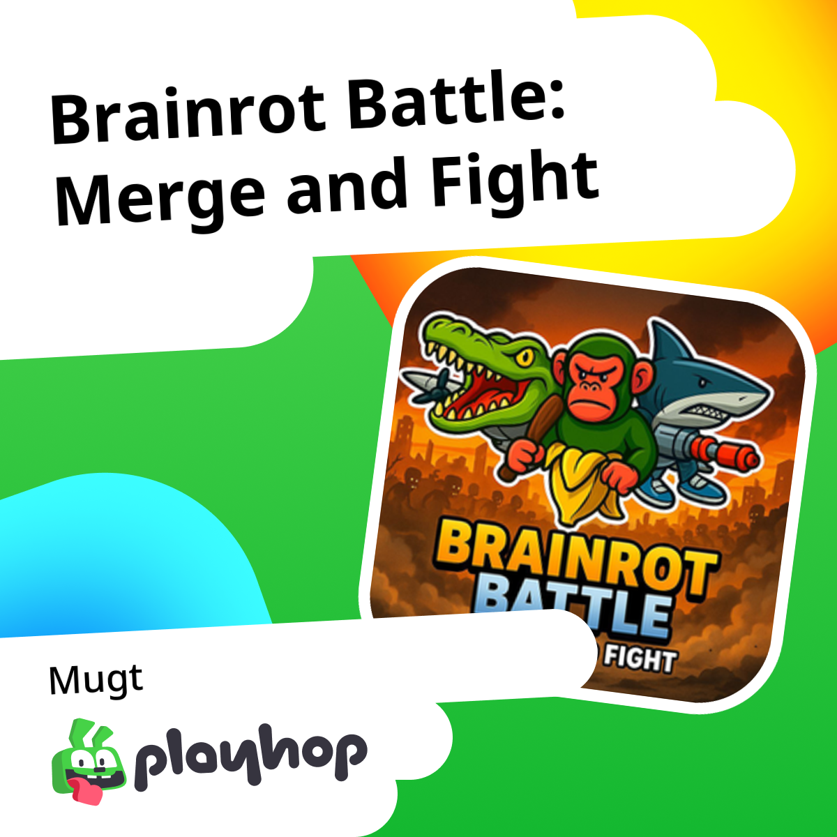 Brainrot Battle: Merge and Fight: Playhop onlaň mugt oýnaň