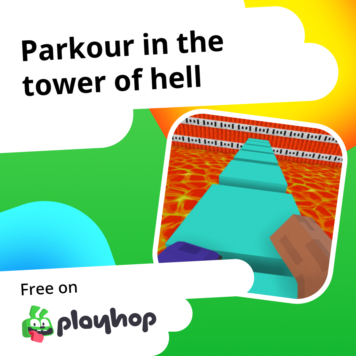 Parkour in the tower of hell: Play Online For Free On Playhop