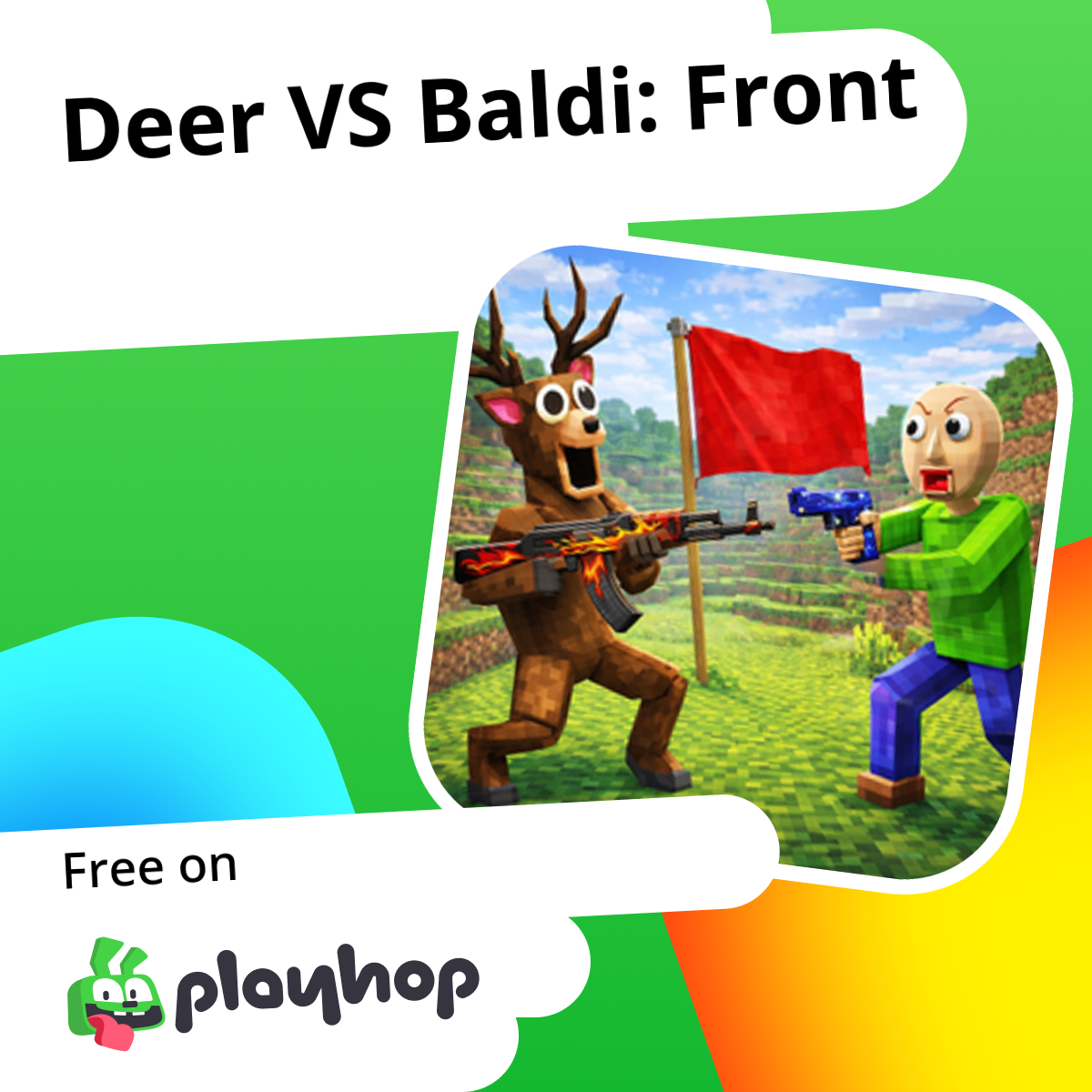 Deer VS Baldi: Front: Play Online For Free On Playhop