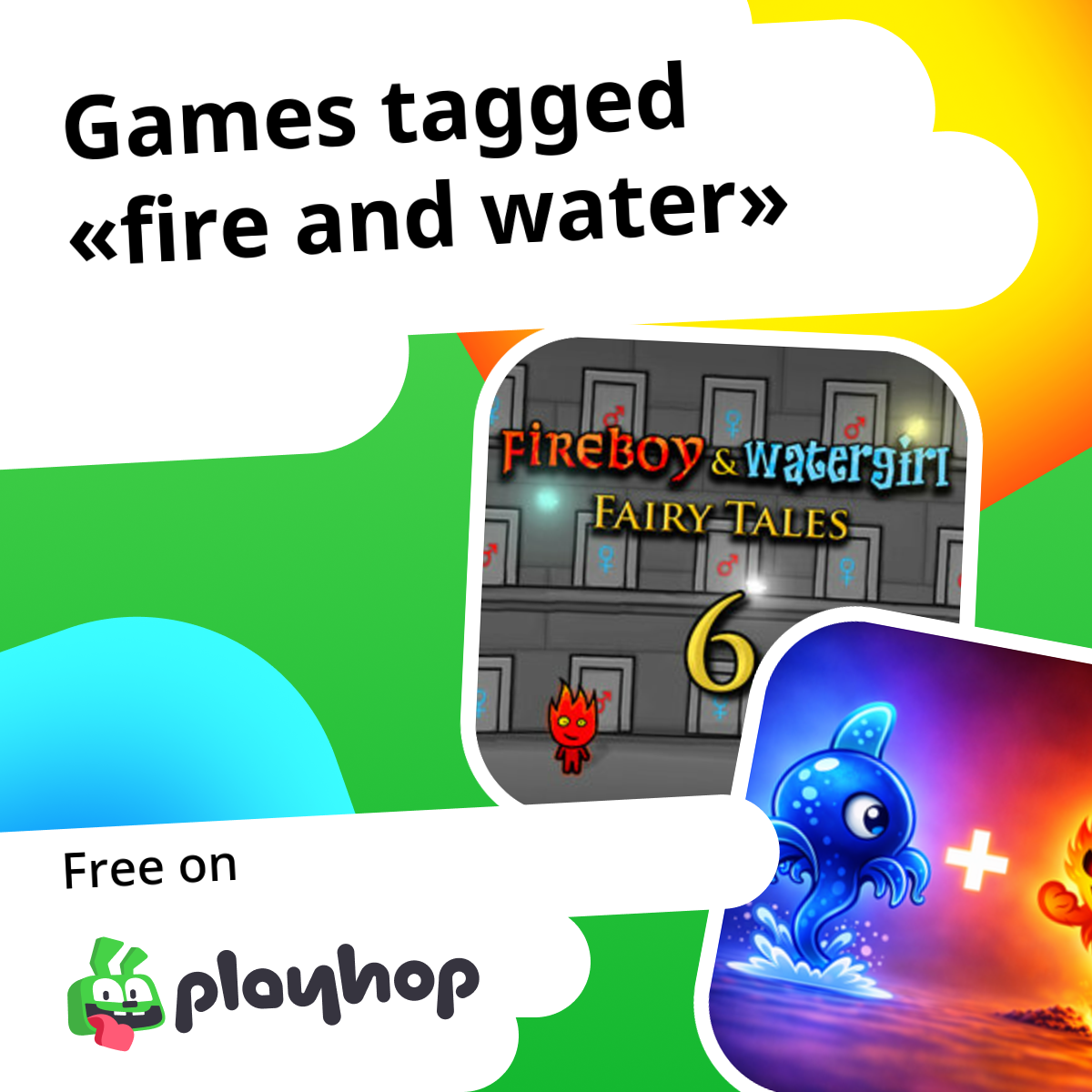 Fire and water Games Online: Play For Free On Playhop